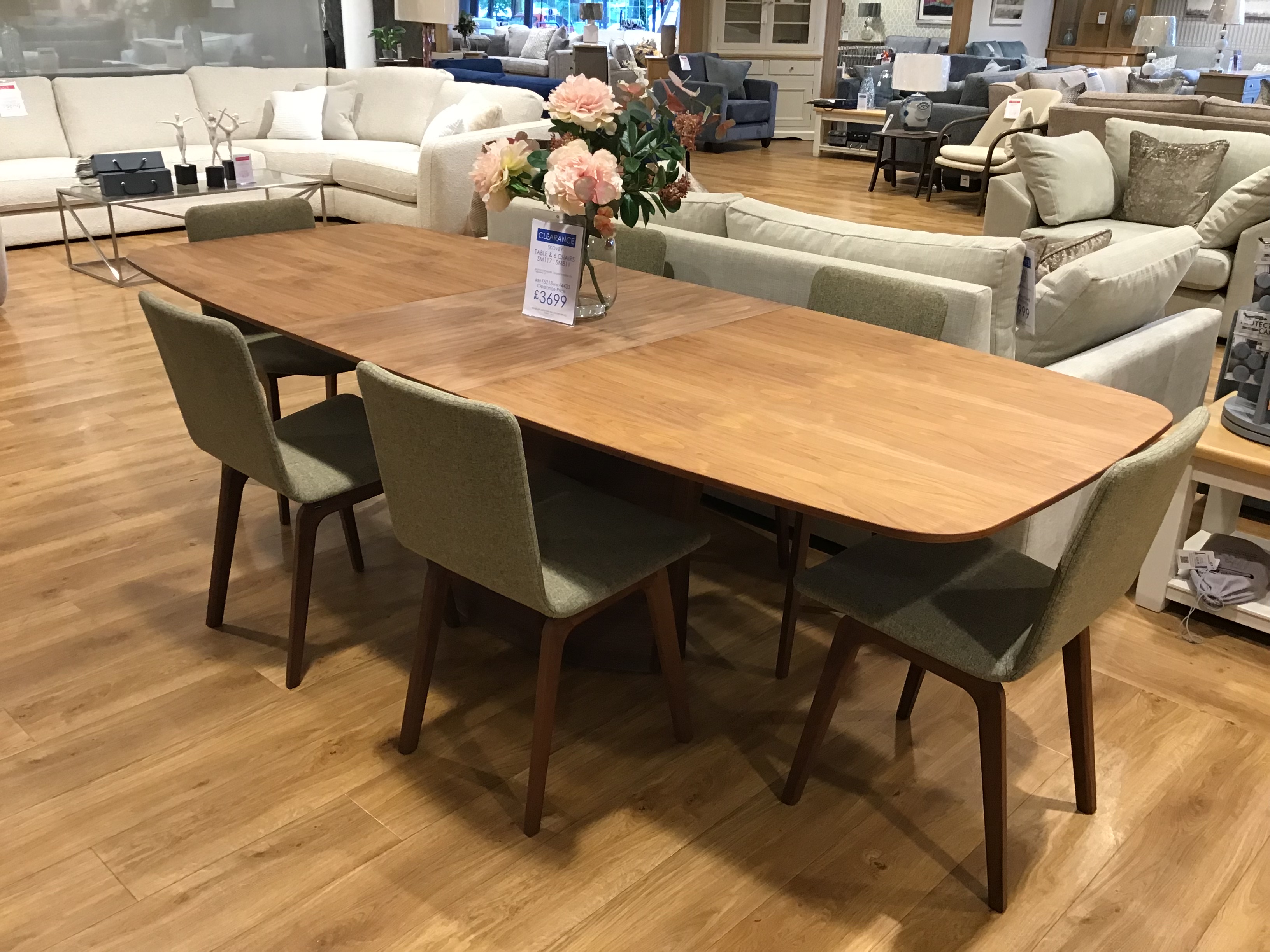 Skovby Walnut Dining Set | Barkers Home Northallerton